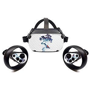 MightySkins Carbon Fiber Skin for Oculus Quest - Last Apple Tree | Protective, Durable Textured Carbon Fiber Finish | Easy to Apply, Remove, and Change Styles | Made in The USA