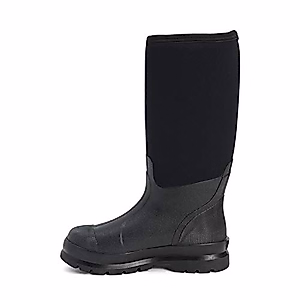 Muck Chore Classic Men's Rubber Work Boots,Black,Men's 14 M US / Women's 15 M US
