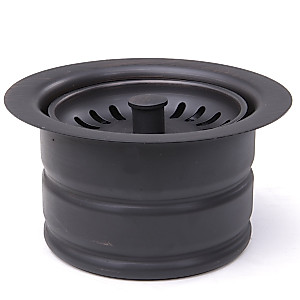 Nantucket Sinks 3.5EDF-ORB Extended Flange Disposal Kitchen Drain, 3.5", Brushed Oil Rubbed Bronze