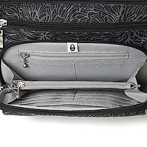 Baggallini womens Original RFID Everyday Crossbody Bag, Midnight Blossom, One Size US