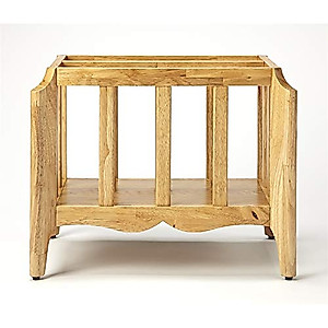 Beaumont Lane Metropolitan Living Mango Magazine Basket in Brown