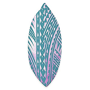 Samoan Flag Polynesian Authentic Siapo Tatau Art Samoan Polynesian Siapo Tatau Talofa Tapa Art Abstract Throw Pillow, 18x18, Multicolor