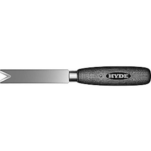 Hyde Tools 66330 Straight V-Trim Knife 3787A, 3-15/16" x 11/16"