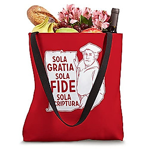 SOLA GRATIA SOLA FIDE SOLA SCRIPTURA Reformation Tote Bag