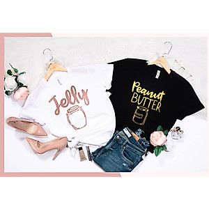 Best Friend Shirts BFF Shirts Bestie Shirts Peanut Butter Shirt Jelly Shirt Cute Friend Shirts Funny Friend Shirts Brunch Tees d447
