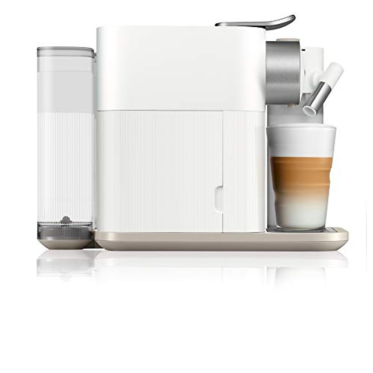 Nespresso Gran Lattissima Original Espresso Machine with Milk Frother by De'Longhi, Fresh White