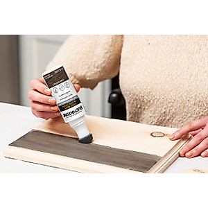 Varathane 368029 Less Mess Wood Stain and Applicator, 4 oz, Dark Walnut