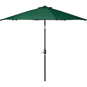 Global Industrial 8-1/2'H Outdoor Umbrella, Olefin, Green