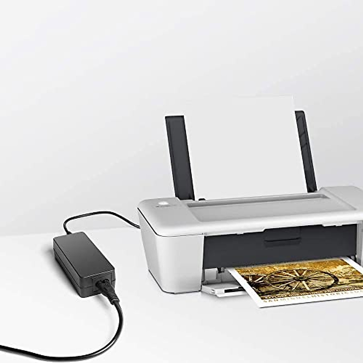 KFD 22V 455MA Printer Charger Power Supply for HP Deskjet 1518 1010 1510 (Not PSC 1510) 1512 2540 2541 2542 2543 2544 OJ 2620 2621 2622 2624 2645 2646 All-in-One Printer 0957-2403 0957-2385 Power Cord