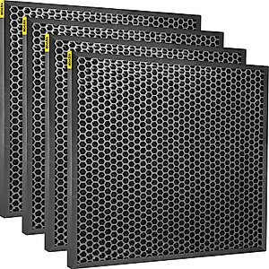 VEVOR 16x16x1 Air Filter MERV 8 Dust Defense (12pcs), Pleated HVAC AC Furnace Air Filters Replacement, Good for Home, Commercial Capture Particles, Fit for Dri-Eaz DefendAir HEPA
