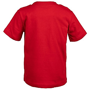 Disney Mickey Mouse Birthday Little Boys Graphic T-Shirt Mickey Red 7-8