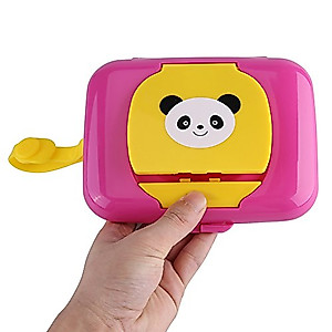 Baby Wipes Dispenser,Travel Wipes Container Porta Face Wipes Para Bebes Portatil Travel Wet Wipes Dispenser 2 Pcs Wipes Dispenser Case ,Wipe Dispenser For Bathroom For Outside And Travel Portable Seal