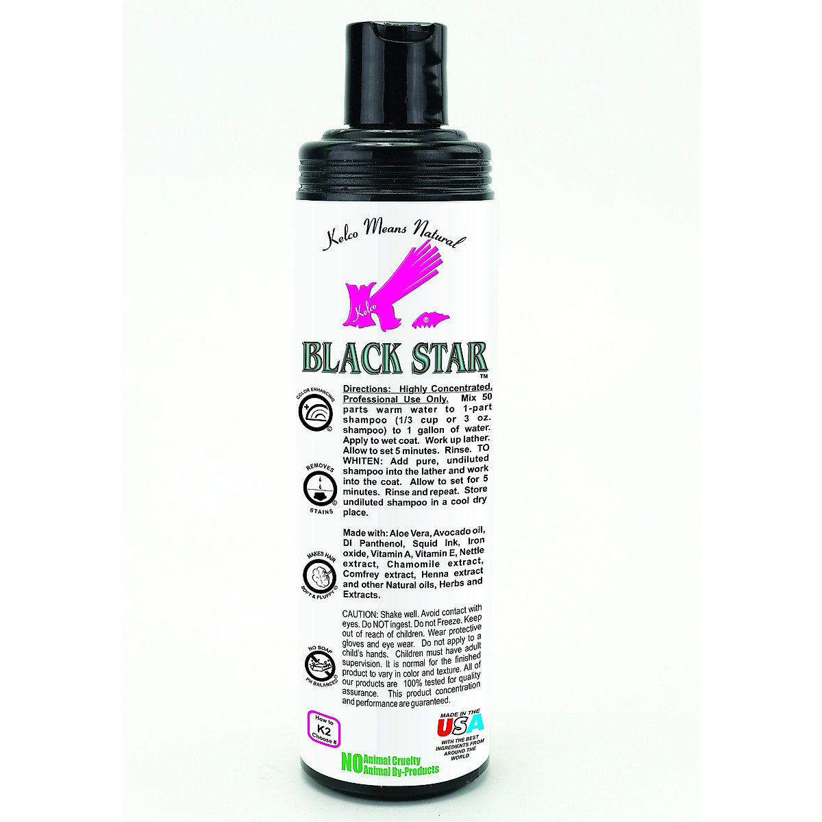 Kelco 50:1 Black Star Shampoo, 11.7 fl. oz.