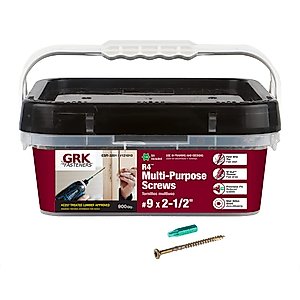 GRK Fasteners 121010 R4#9 x 2-1/2" Screws 900CT
