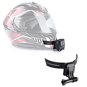 EaxanPic Motorcycle Helmet Chin Mount Kit for Gopro Helmet Adhesive Mount for GoPro Hero 10/9/8/7/6/5,DJI Osmo Action,Insta360 ONE R Action Cameras