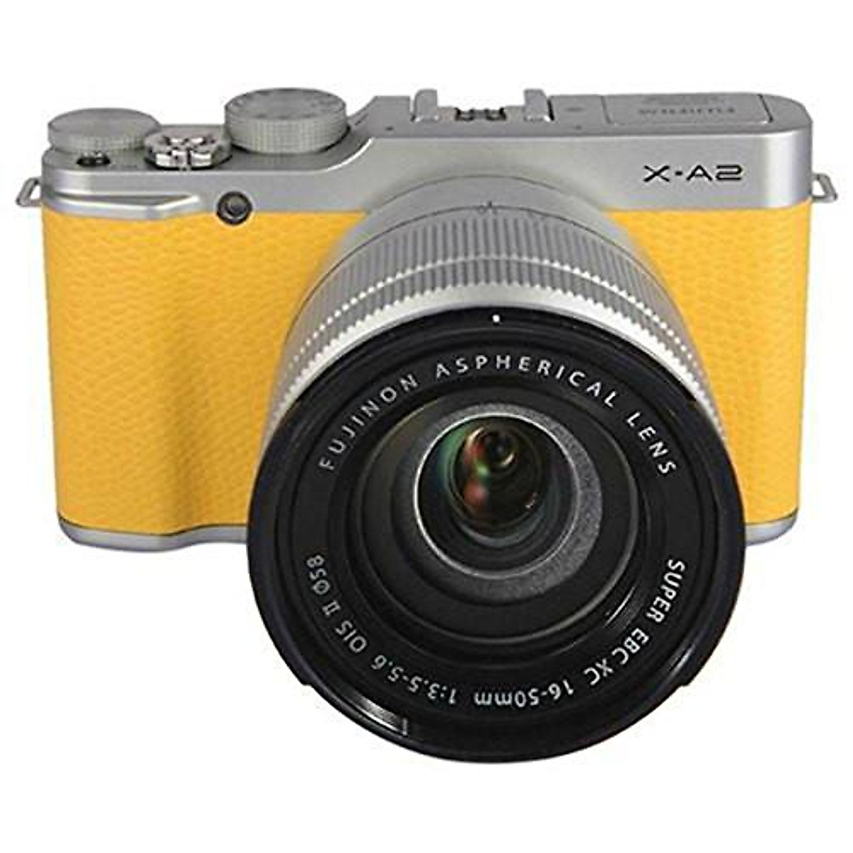 Fujifilm X-A2 Mirrorless Digital Camera with 16-50mm Lens (Brown) - International Version (No Warranty)