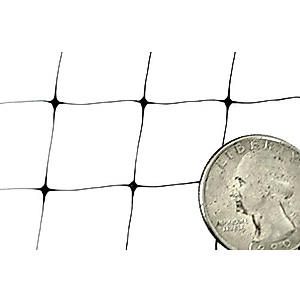 Easy Gardener 6050AZ Netting and Fencing, 7 ft X 100 ft, Black