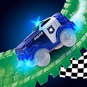 ONTEL Magic Tracks - Fire Truck & Police Car