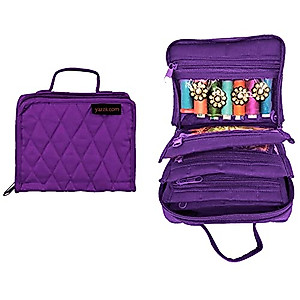 Yazzii Crafters Mini Organizer Tote Bag - Multipurpose Storage Organizer for Crafts, Cosmetics, & Jewelry