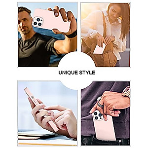 BENTOBEN for iPhone 14 Pro Max Case, Soft Silicone Gel Rubber Bumper Microfiber Lining Hard Back Shockproof Protective Phone Cover for iPhone 14 Pro Max 6.7", Sand Pink