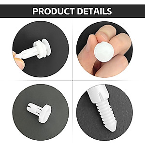 NTNEV 50 Pcs Automotive Door Panel Retainer Clip, Replacement for GM 15960325, Compatible with GMC Truck Chevrolet Cadillac