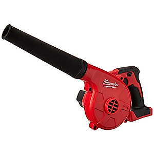 Milwaukee 0884-20 M18 18 V Litio Ion 100 CFM 160 MPH Inalámbrico Compacto Multipropósito Utility Blower