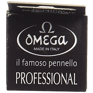 Omega Pure Bristle 10049 Shaving Brush, Black