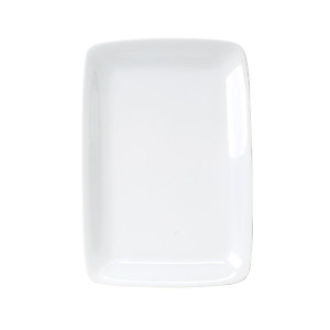 HIC Harold Import Co. HIC Kitchen Rectangular Platter, 14-Inch, White