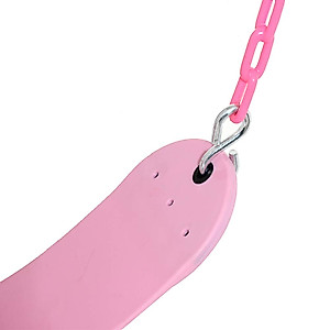 Pink Swing Set - Toddler High Back Full Bucket Swing - Heavy Duty Swing Seat - Swing Set Accessories