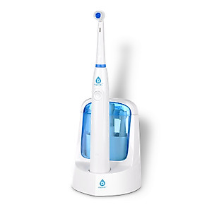 Pursonic RET200 Power Rechargeable Electric Toothbrush With UV Sanitizing Function, 12 Brush Heads Included