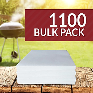 (1100 Pack) Reli. Hamburger Patty Paper (4.75" x 5",Square) | Wax Paper Squares | Food Grade Patty Paper, Parchment Paper Sheets | Non-Stick Paper for Burger Press, Deli/Butcher Meat, Resturant-Grade