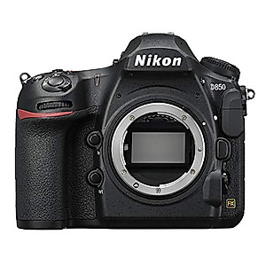 Nikon D850 Full Frame FX-Format Digital SLR Camera Body Holiday Bundle with 64GB SD Card and Accessories (5 Items)