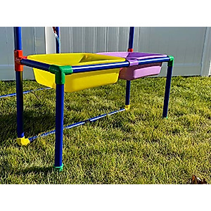 Buckets Of Fun RPBOF Sprinkler for Kids, Waterpark Splash Plastic Toy Backyard Water Park for Children & Toddlers, One Size, Multicolor