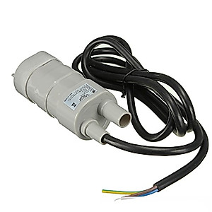 HiLetgo 5M High Head DC Water Pump Submersible Motor For Pond, Aquarium, Fish Tank Fountain 10L/Min 600L/H DC12V 1.2A