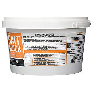 Rat & Mice Bait Blocks, Peanut Butter, 4-Lbs.