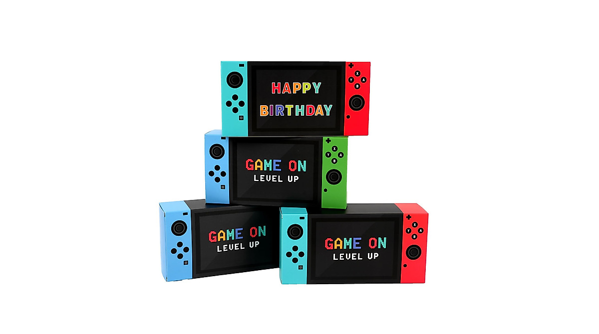 Video Game Party Favor Boxes - Fun Gift Packs for Kids