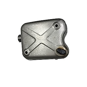 ENGINERUN Exhaust Muffler Assembly Compatible with Robin Subaru EX13 EX17 EX21 EX27 SP170 Replaces OEM Parts 277-34201-01, 276-30101-11, 277-30101-11 278-30101-11