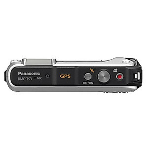 Panasonic Lumix DMC-TS3 12.1 MP Rugged/Waterproof Digital Camera with 4.6x Wide Angle Optical Image Stabilized Zoom and 2.7-Inch LCD (Silver)