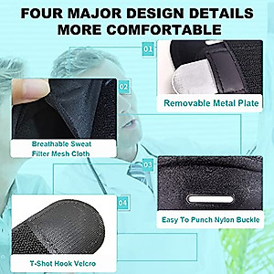 Wrist Brace for Carpal Tunnel, Wrist Support Brace with Splints, Hand Wrist Support Brace for Women & Men, for Pain Relief for Arthritis, Tendonitis, Sprains, Wrist Pain, Sports (Black Right Hand, M)