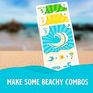 Ripple Card Game - Match, Stack, and Collect Combos on your Beach. Easy to Learn and Fun for Kids, Teens, & Adults.