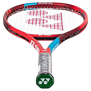 Yonex VCORE 25 Inch 6th Gen Junior Tennis Racquet, Tango Red