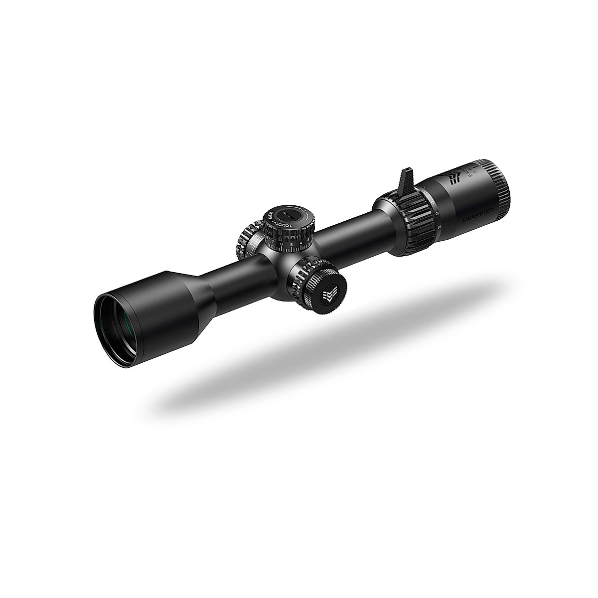 Swampfox Kentucky Long FFP Precision Riflescope, 2-12x44 MOA Illuminated 30mm
