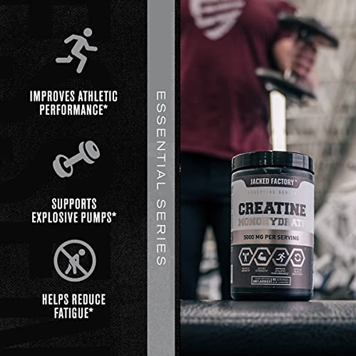 Nitrosurge Pre-Workout & Creatine Monohydrate - Pre Workout Powder With Creatine for Muscle Growth, Increased Strength, Endless Energy, Intense Pumps - Cherry Limeade Preworkout & Unflavored Creatine