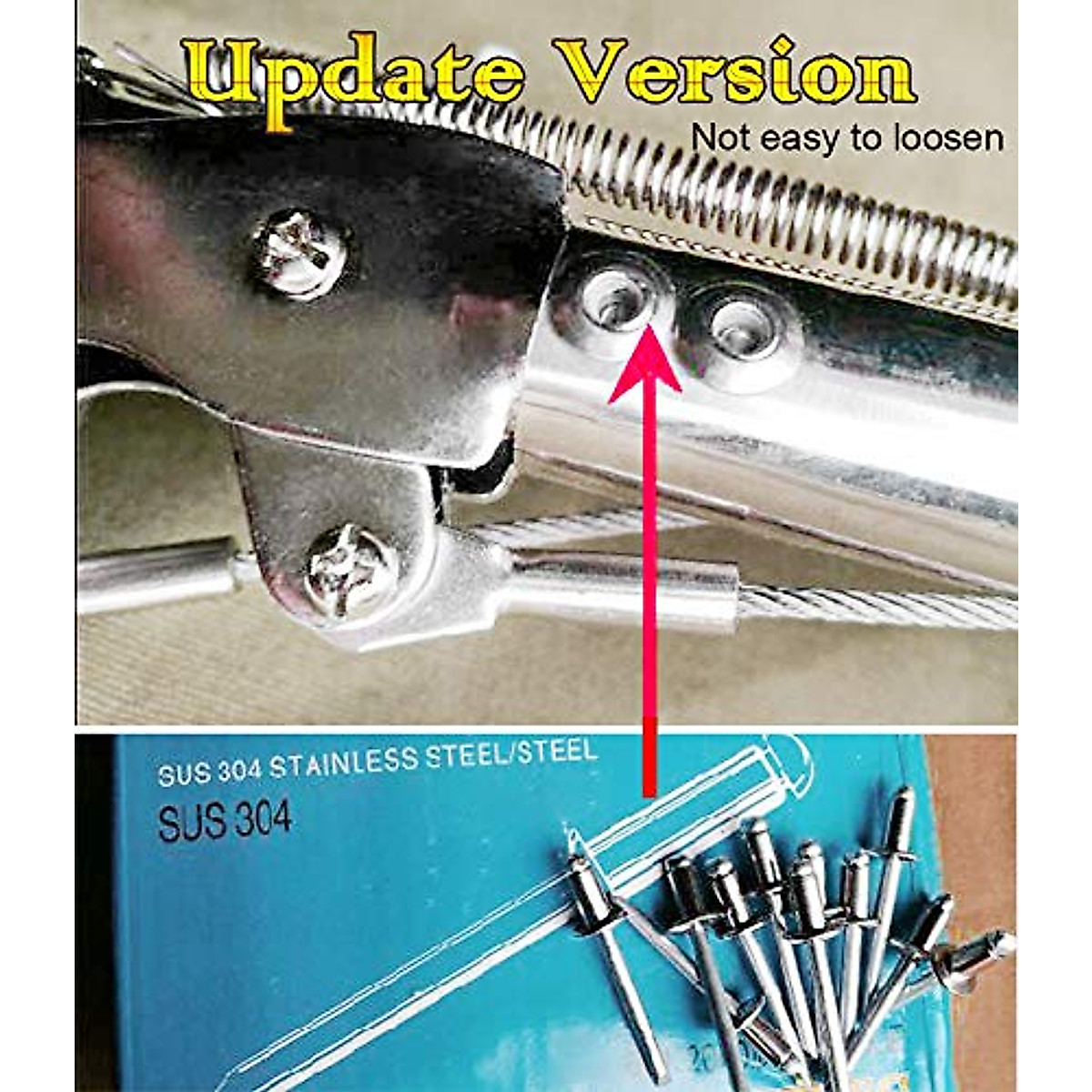 Ouronehome 60" Extra Heavy Duty Snake Tongs Foldable Reptile Grabber Catcher Wide Jaw Handling Tool with Auto Lock and Non-Slip Grip Handle