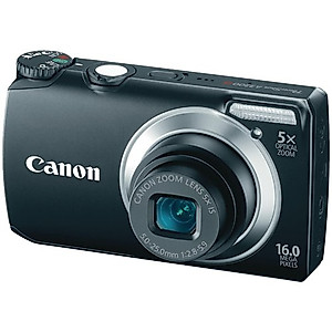 Canon Powershot A3300 16 MP Digital Camera with 5x Optical Zoom (Black) (OLD MODEL)