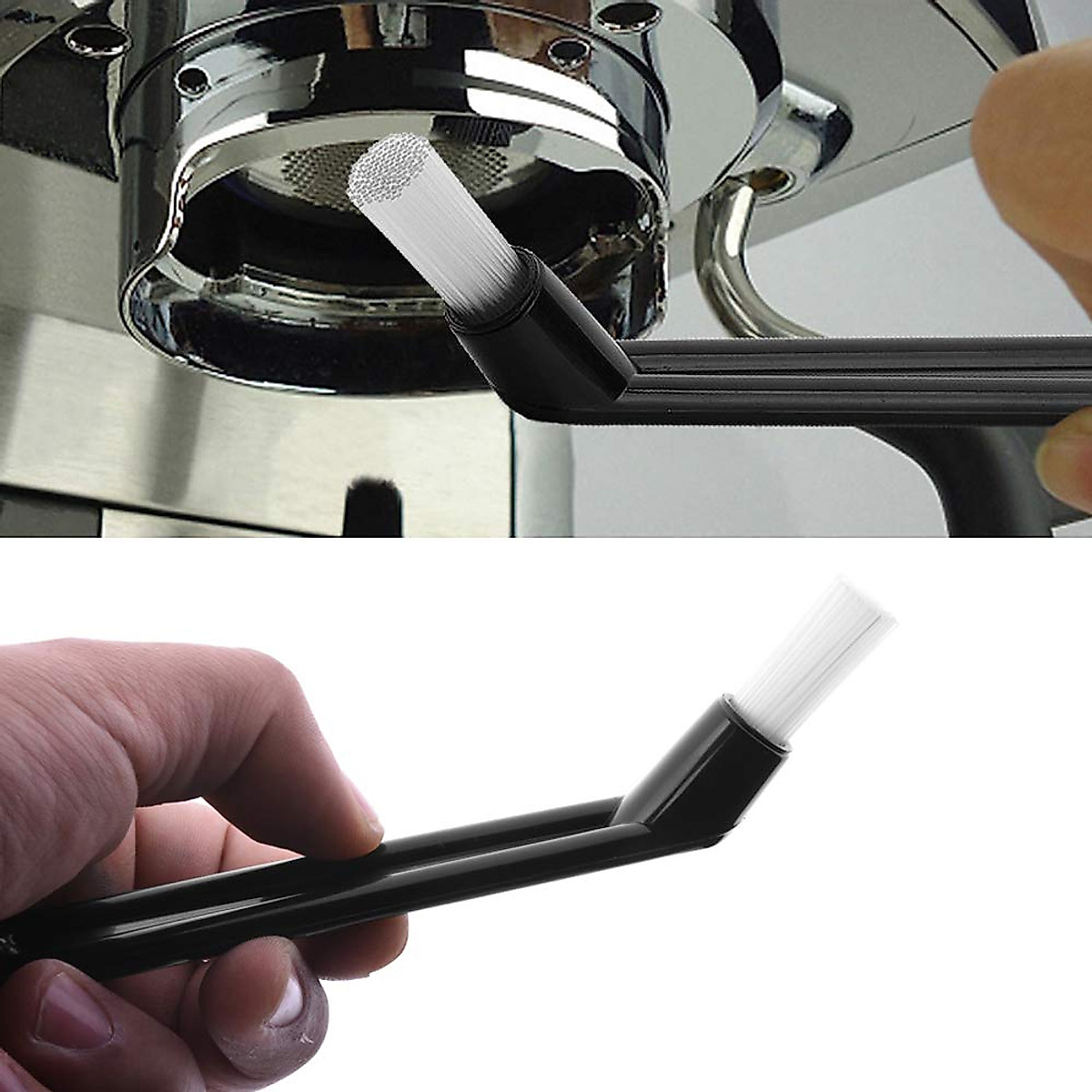 DanziX Espresso Machine Cleaning Brush Set 7 Pcs,Coffee Cleaning Brush for Cleaning Coffee Machine,Coffee Grinder and Other Home Kitchen Accessories