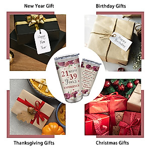 DOAKIZZ 60th Birthday Gifts for Women Stainless Steel Tumbler/Cup 20oz 1PC