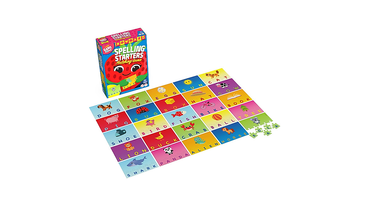 Spin Master Match and Learn Puzzle Game Bundle