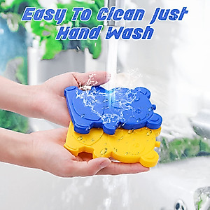 Cerbonny Lunch Box Ice Packs, 4-Piece Set, Adorable Fun Shapes, Slim Lightweight, Long Lasting, Safe Non-Toxic Plastic, Easy Clean, Quality Guaranteed