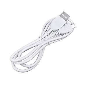 PK Power 5ft White Micro USB Data Cable Cord for Kobo Touch Edition Digital eReader Reader 2011 EREADER WHSMITH,Edition eReader